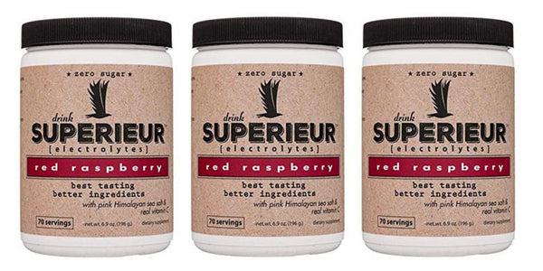 Superieur Electrolytes - Red Raspberry Flavor (Multi Pack) - 35% Off S ...